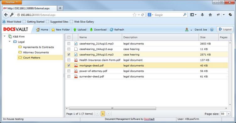 Docsvault Help Manual View Topic: Guest Portal Login & Logout